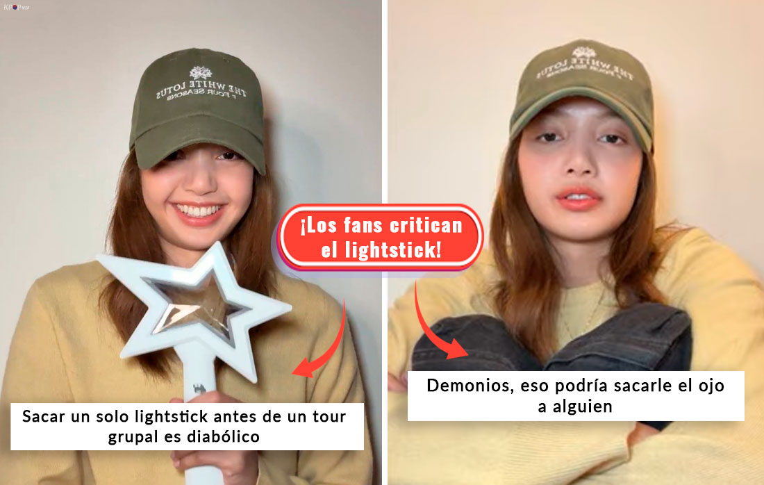 Controversia por el nuevo lightstick de Lisa: Esto es lo que opina ...